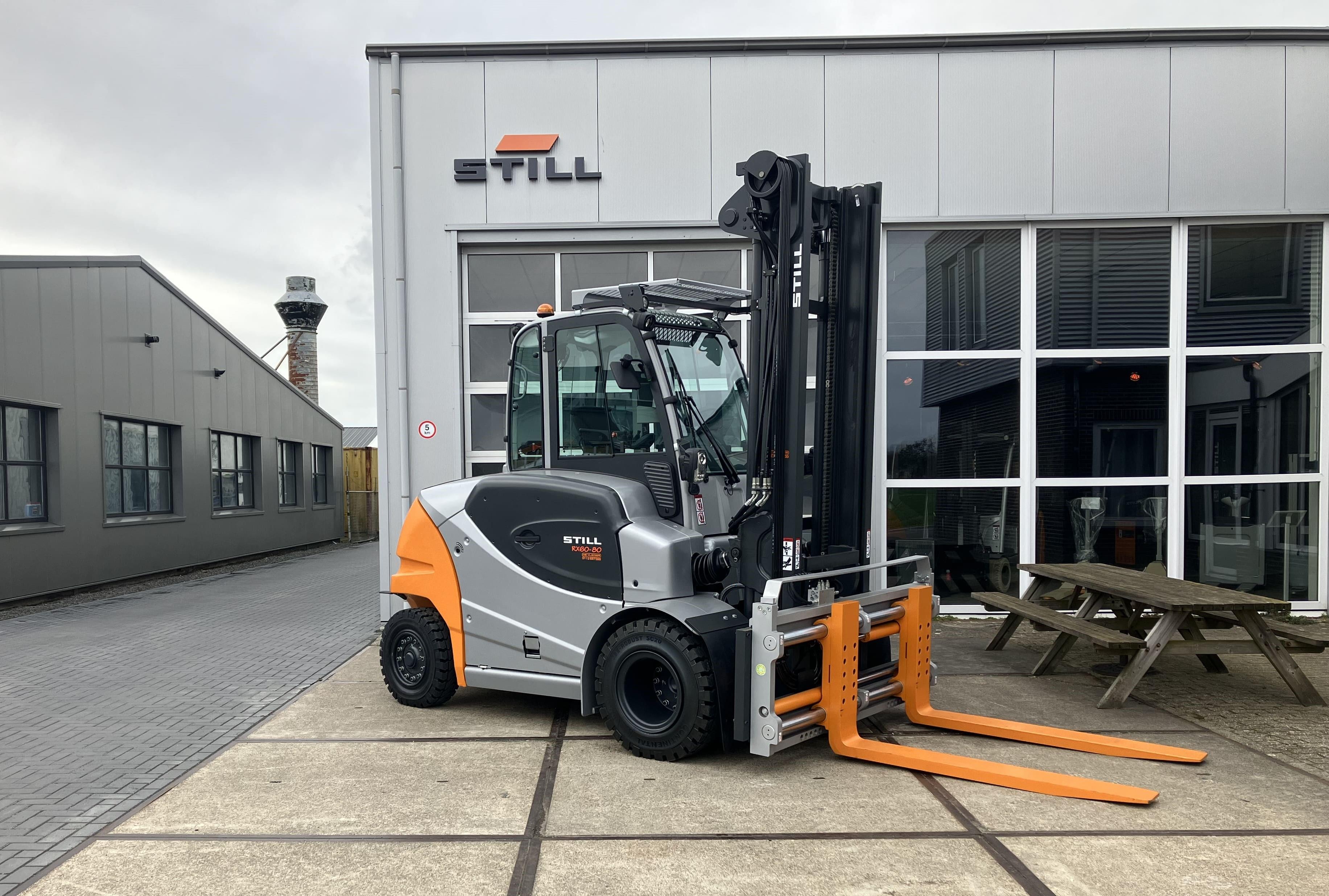 Nieuwe STILL RX 60-80 voor in de huurvloot